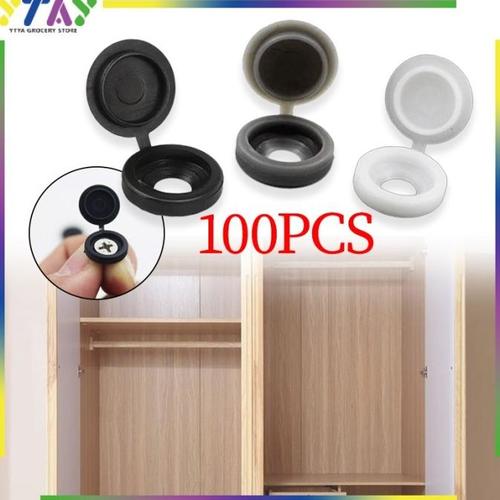 Jual 100 Pcs Sekrup Screw Cap Cover/ Tutup Sekrup/Kepala Sekrup Plastik ...