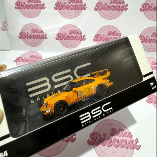 Jual Diecast 1:64 BSC Porsche RWB 964 GT Wing Limited Edition orange ...