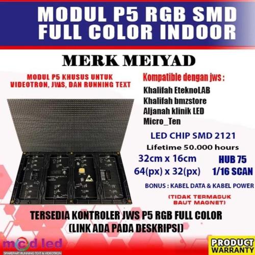 Jual ** PANEL MODUL MODULE P5 RGB SMD FULL COLOR INDOOR ** - HANYA ...