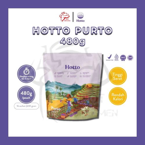 Jual Hotto Purto Multigrain with Purple Potato 1 Pouch isi 16 Sachet ...