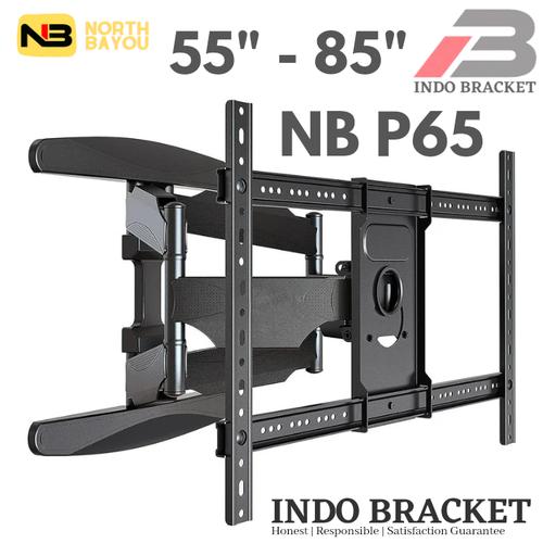 Promo North Bayou NB P65 Bracket TV Swivel 55 60 65 70 75 80 85 Inch ...