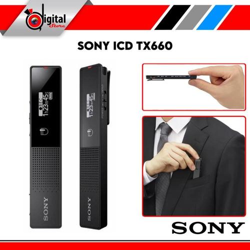 Jual ** Sony ICD-TX660 Voice Recorder - Sony TX660 ** - PAKET B ...