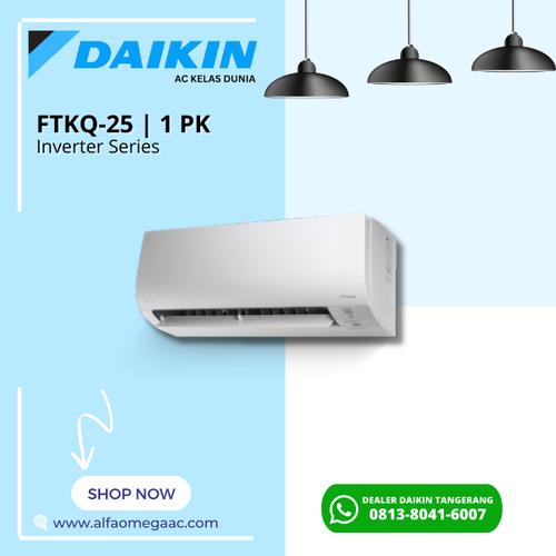 Jual AC DAIKIN SPLIT INVERTER 1 PK FTKQ25 UV | AC DAIKIN SPLIT 1 PK INVERTER FTKQ25 UV | AC ...