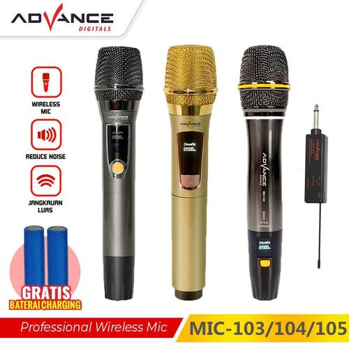 Jual ** 【READY STOCK】Advance Mic-103 Microphone Profesional Mic ...