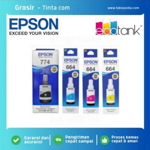Jual Tinta Printer Epson L600,L655,L1455, ( 1 Set ) ORIGINAL - Jakarta ...