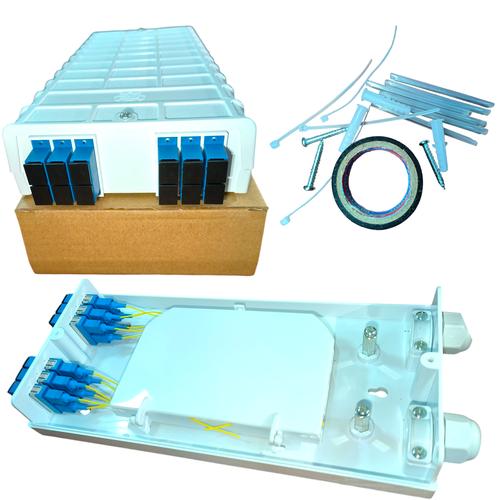 Promo otb 12 core odf icon lengkap pigtail adapter / roset 12 core ftth ...