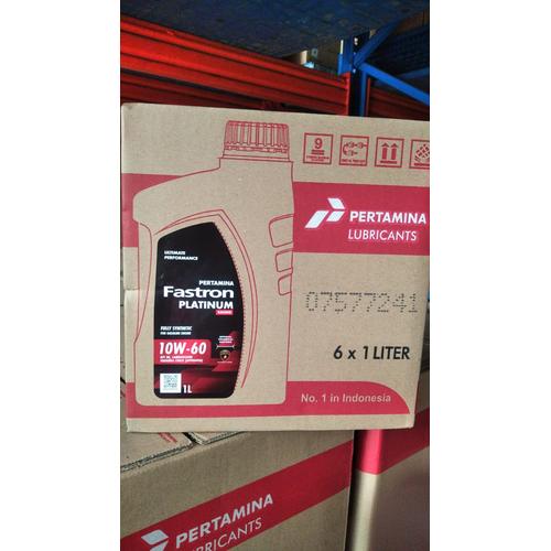Jual Oli Pertamina Fastron Platinum Racing - 10w 60 (1L) - Jakarta ...