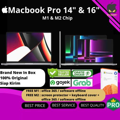 Promo Apple MacBook Pro 2023 2021 14 16 Inch M1 M2 Pro Max 512GB 1TB ...