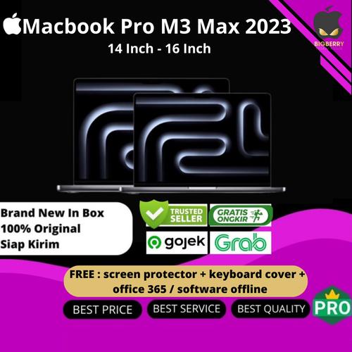 Promo Apple MacBook Pro 2023 14 16 Inch M3 Pro M3 Max RAM 8GB 18GB ...