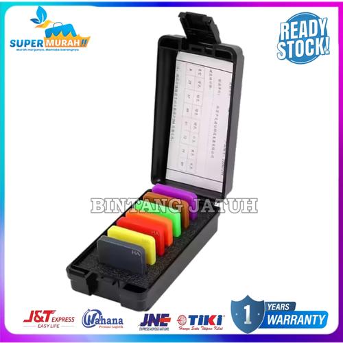 Jual Durometer Test Block Kit Shore A Hardness Tester Rubber Plastic ...