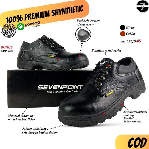 Jual ORIGINAL !! Sepatu Safety Pria Original Sevenpoint Septi Ujung ...