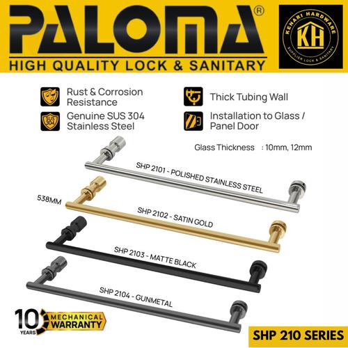 Jual PALOMA Pull Handle Pintu Kaca Gagang Tarikan Glass Door Shower ...