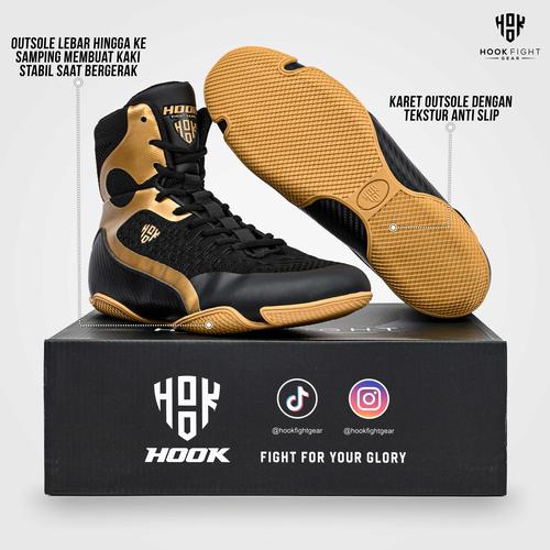 Jual Sepatu Tinju Hook Profesional Boxing Shoes Sepatu Boxing - SBH ...