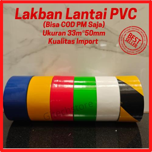 Jual Lakban Lantai PVC Floor Marking Lakban Vinyl - Biru - Jakarta ...