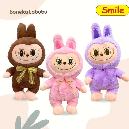 Jual AGS - Boneka Labubu macaron the monster 45 cm,boneka viral,lucu ...