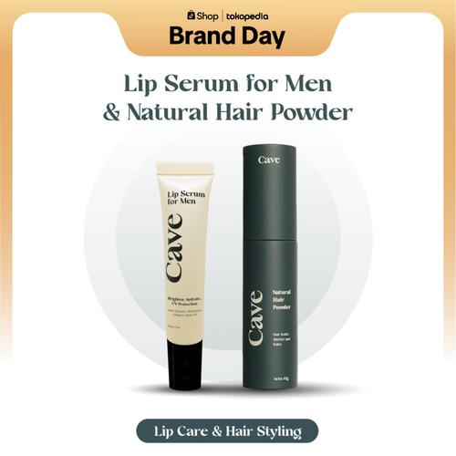 Promo Cave Lip Serum for Men & Natural Hair Powder - Kab. Tangerang ...