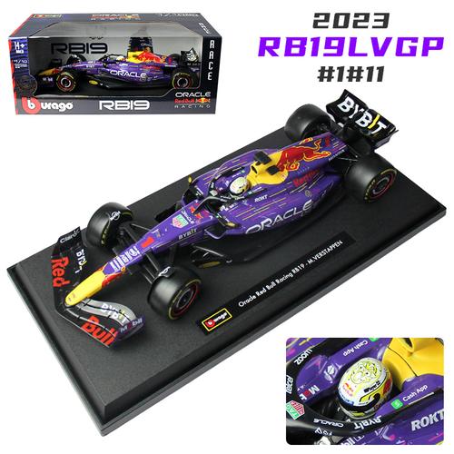 Jual Bburago 1:18 2023 F1 Red Bull RB19 Las Vegas GP #1 Max Verstappen ...