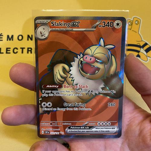 Jual Slaking ex Full Art - Surging Sparks - Pokemon TCG English - Kota ...