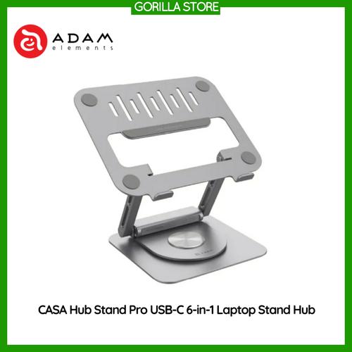Jual Adam Elements Casa Hub Stand Pro USB- C (6-in-1) Laptop Stand Hub ...