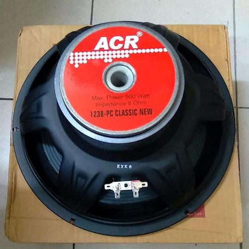 Jual ** SPEAKER ACR CLASSIC 12 inch 1238 PC CLASSIC NEW ACR FULLRANGE 500 WATT ** - Jakarta ...