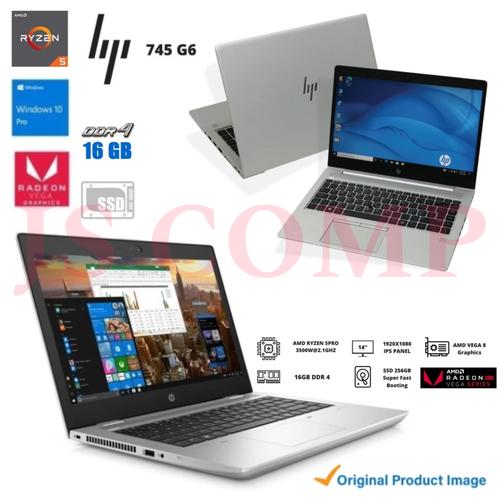 Jual Laptop HP Elitebook 745 G6 14Inci Ryzen 5 Pro 16Gb SSD Amd Radeon ...