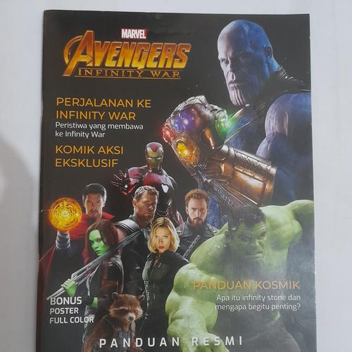 Jual majalah Panduan Resmi Avenegers infinity wars Poster Thanos - Kota ...