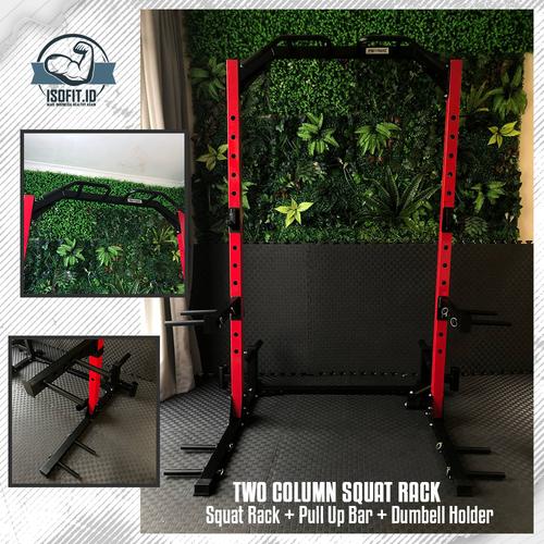 Jual Isofit.id Half Two Column Squat Rack / Rangka Rak Barbell ...