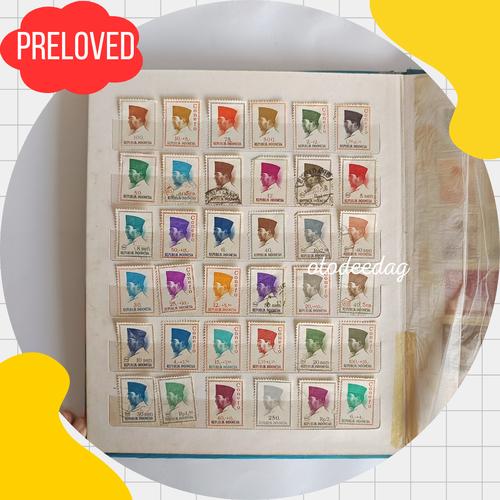 Jual Koleksi Stamp Album Perangko Prangko Kuno Langka Filateli Jadul ...