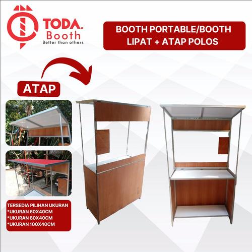 Jual Booth Portable Aluminium/Gerobak Lipat/ATAP PINTU RODA/Gerobak ...