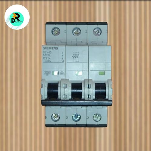 Jual MCB Siemens 5SY63 3 Phase 25 Ampere 6 Ka Original Germany ...
