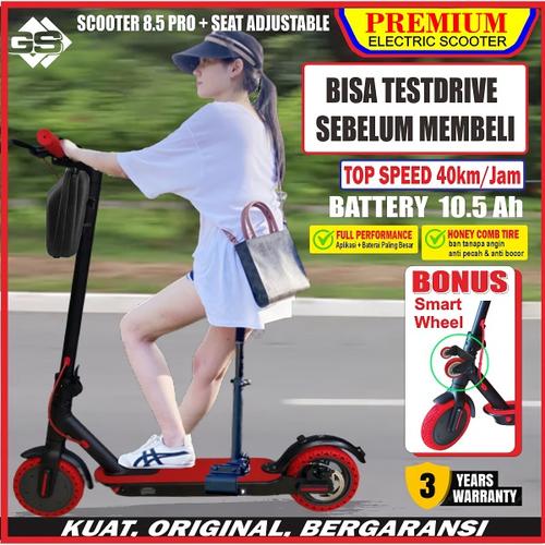 Promo SKUTER LISTRIK / ELECTRIC SCOOTER / HOVER BOARD / NINE BOT - PRO 10.5Ah+SEAT - Jakarta ...