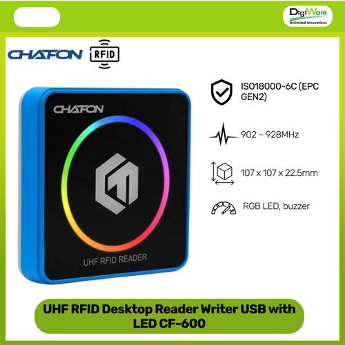 Jual UHF RFID Desktop Reader Writer USB with LED CF-600 - Kota Bekasi ...
