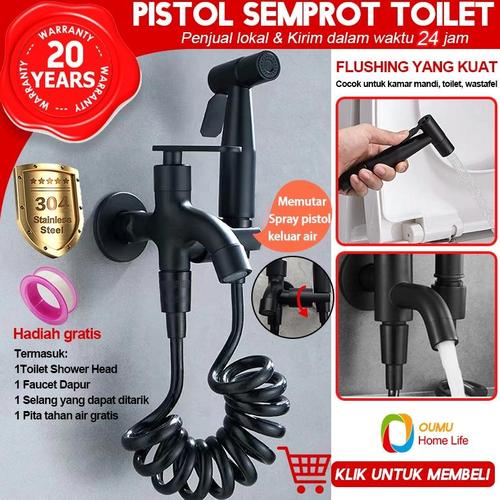 Jual Tersedia Sus304 1 Set Jet Shower Kloset/Kran Cabang Shower ...