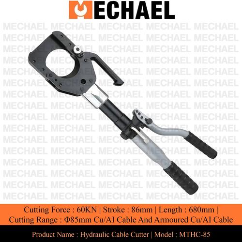 Jual Manual Hydraulic Cable Cutter Gunting Kabel Hidrolik 85mm Cu/Ai ...