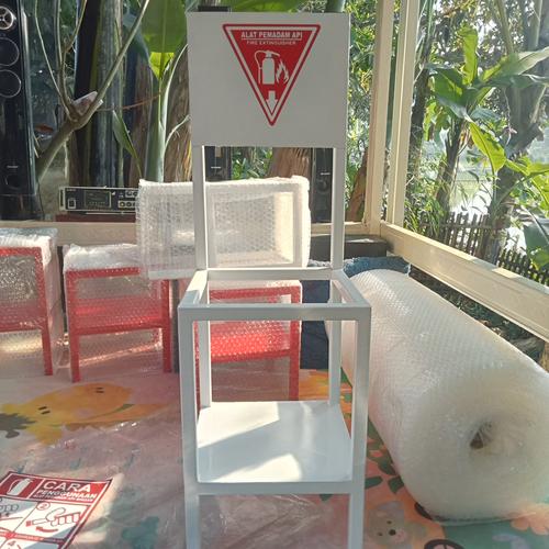 Jual tempat dudukan apar 6 sampai 9 kg 25 x 25 x 40 cm tiang sticker 80 ...