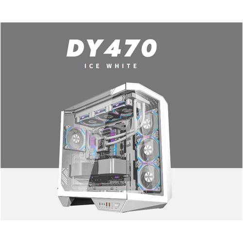 Promo DarkFlash DY470 White ATX PC Case Casing GAMING Cicil 0% 3x ...
