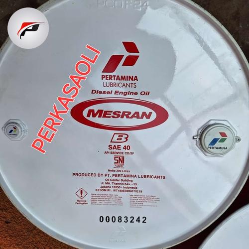 Jual Oli Mesran B40 Oli Diesel Pertamina SAE40 API CD/SF Oli Pertamina ...