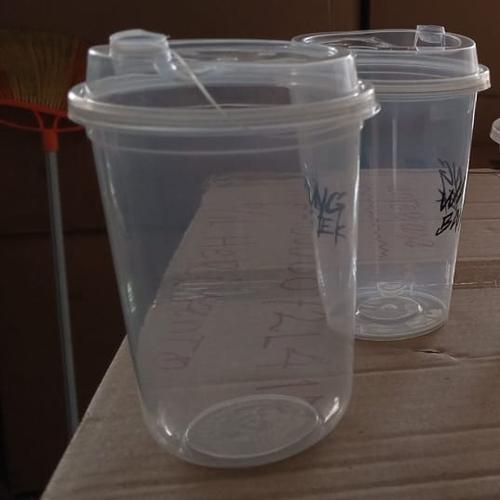 Jual Injection Cup 500ml Oval SABLON LOGO - Kota Depok - cetak cup ...