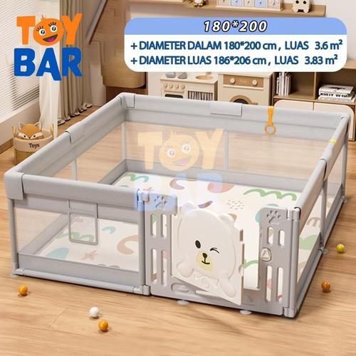 Jual Pagar Mainan Bayi / Playpen Pagar Bayi / Kolam Mandi Bola Anak ...