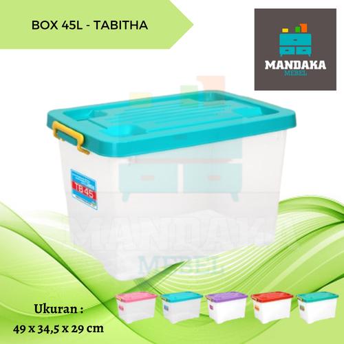 Jual Container box / Tempat penyimpanan - Box Tabitha 45L - Jakarta ...