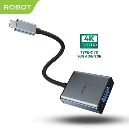 Jual ROBOT USB Adapter Hub HT300 Type C To VGA Original- HT300 - Kota ...