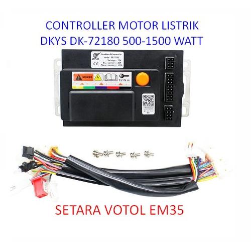 Jual Controller Motor Listrik Setara Votol EM35 DKYS DK72180 500-1500 ...