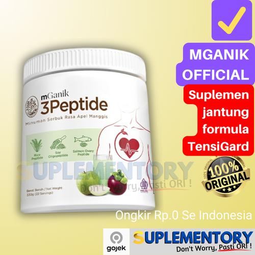Jual mGanik 3 Peptide Obat Jantung Koroner 3Peptide Stroke Mganic m ...