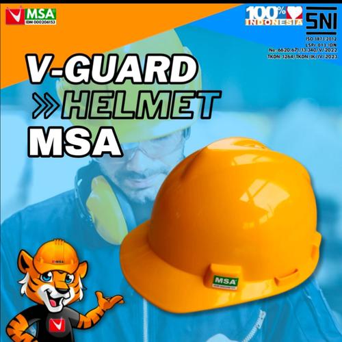 Jual Safety Helmet Helm Safety Helm Proyek MSA Lokal SNI Fastrack Tali ...
