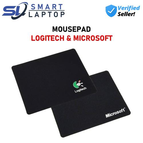Jual Mousepad Kain Halus Logo Logitech & Microsoft - Kota Bogor - smart_laptop | Tokopedia