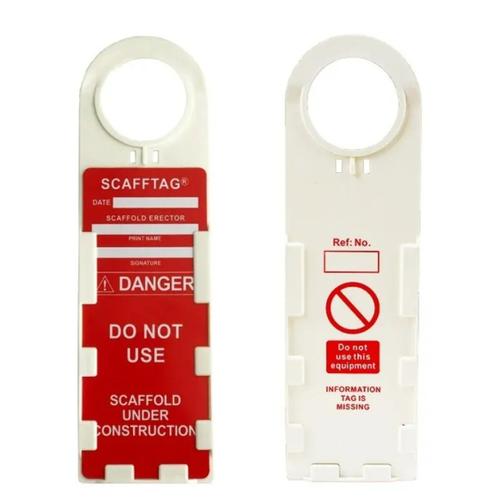 Jual Scaffolding Tags Holder RED Danger Do Not Use LOTO safety - Card ...