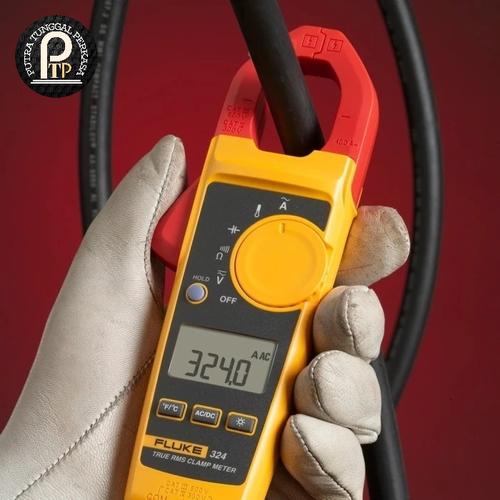 Jual FLUKE 324 400A AC True-RMS Clamp Meter ESPR Original 100% ...