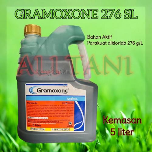 Jual GRAMOXONE 276 SL Kemasan 5 Liter Herbisida/Racun Rumput Kontak ...