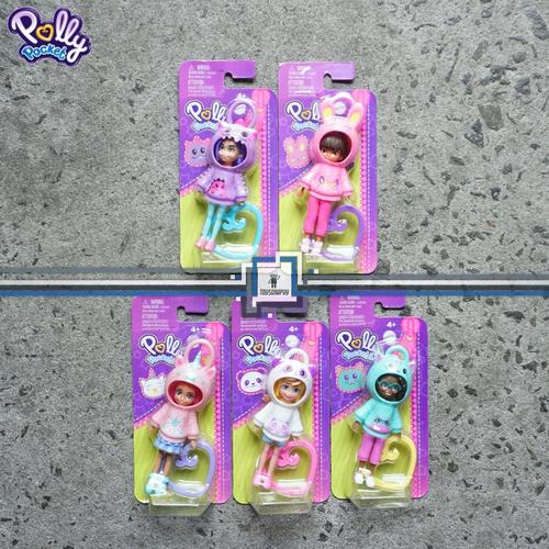 Jual Polly Pocket Hoodie Buddie Doll Figure Keychain Charm Boneka ...