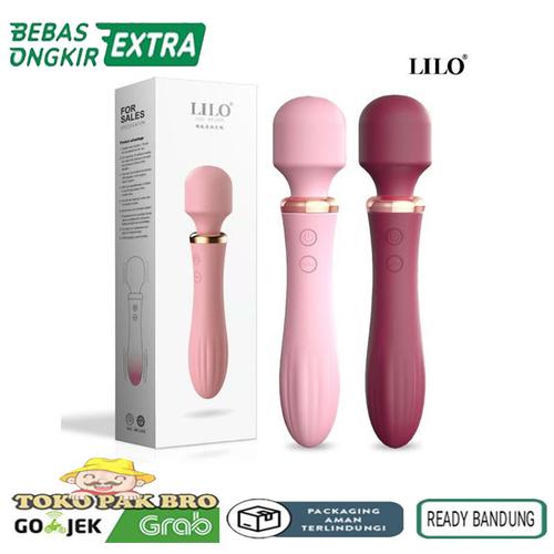 Promo Lilo Magic Wand 2in1 with Heating Tail Alat dengan Fitur Pemanas alat bantu pijat wanita ...